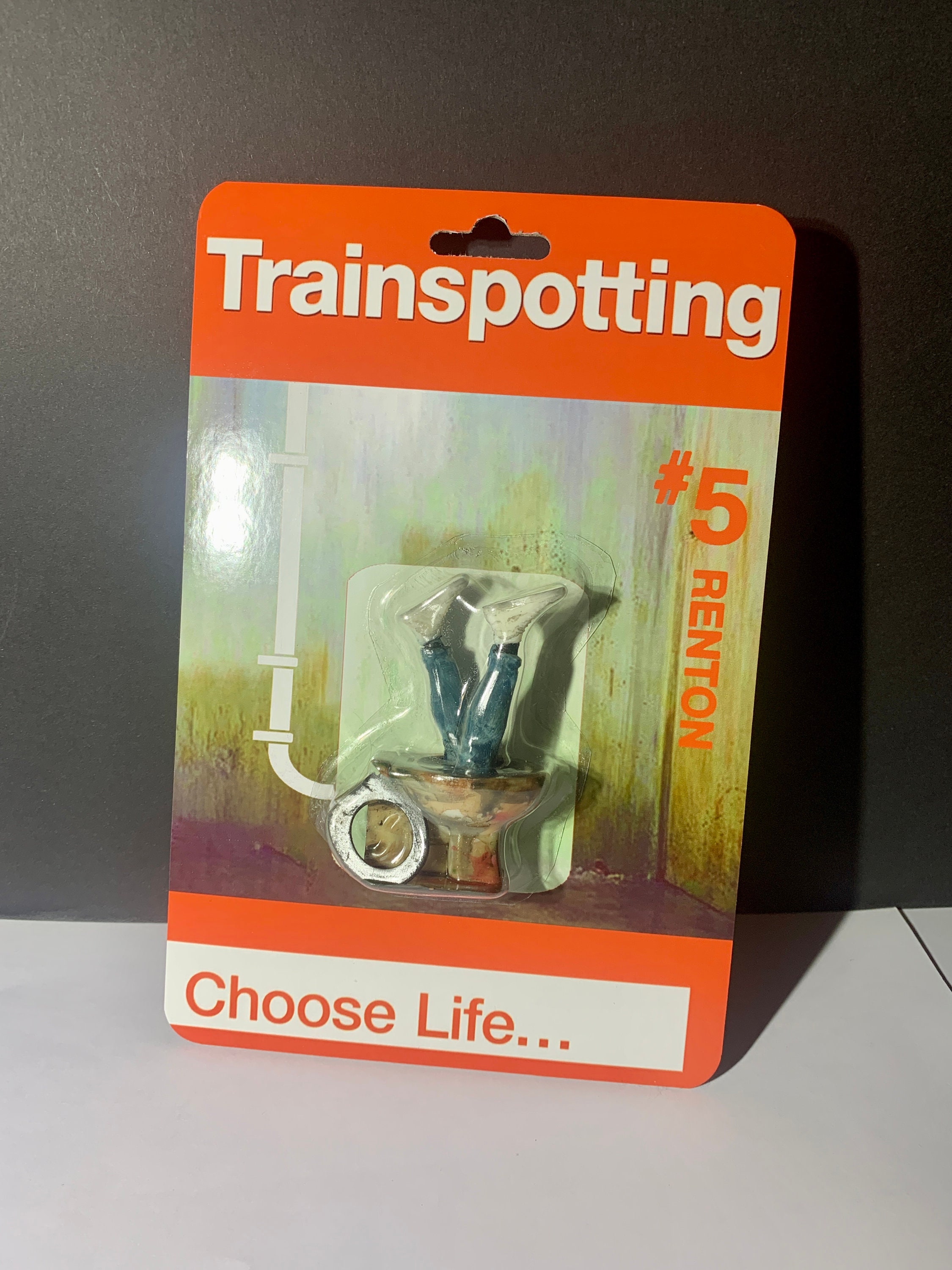Trainspotting Renton Action Figure the Worst Toilet in - Etsy