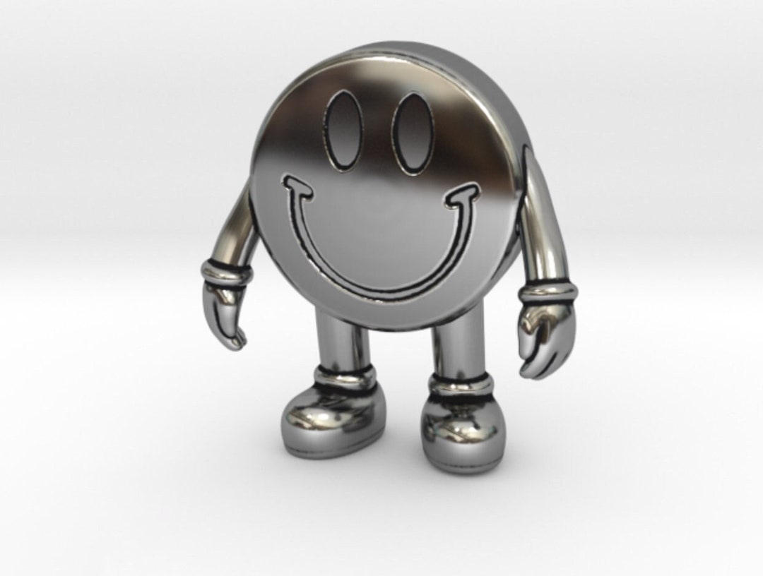 Smiley Pill Man / E Man 3D Model - Etsy