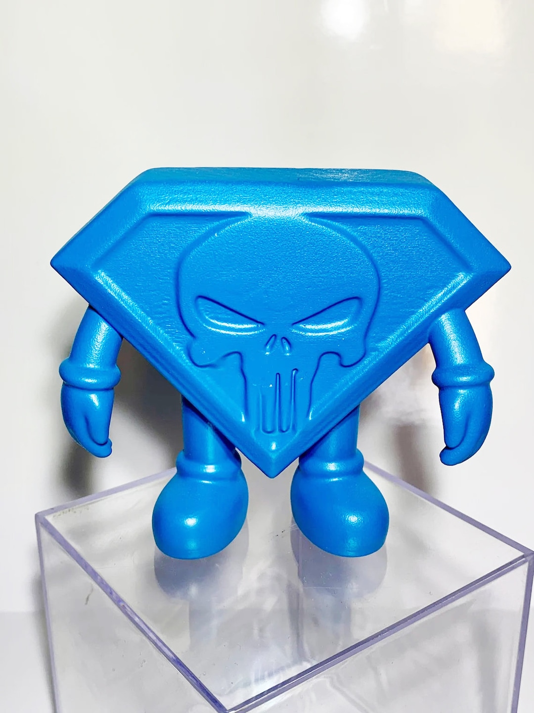 Blue Punisher Resin Character: E Man - Etsy