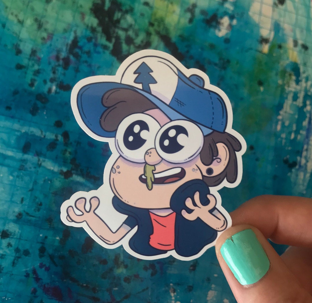 Dipper Vinyl Sticker - Etsy