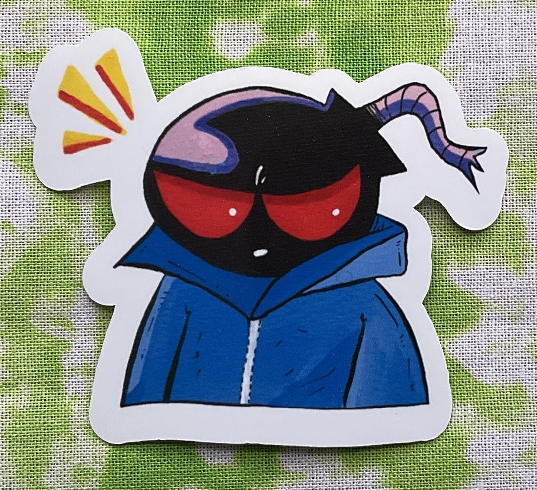 FNF Whitty Vinyl Sticker - Etsy