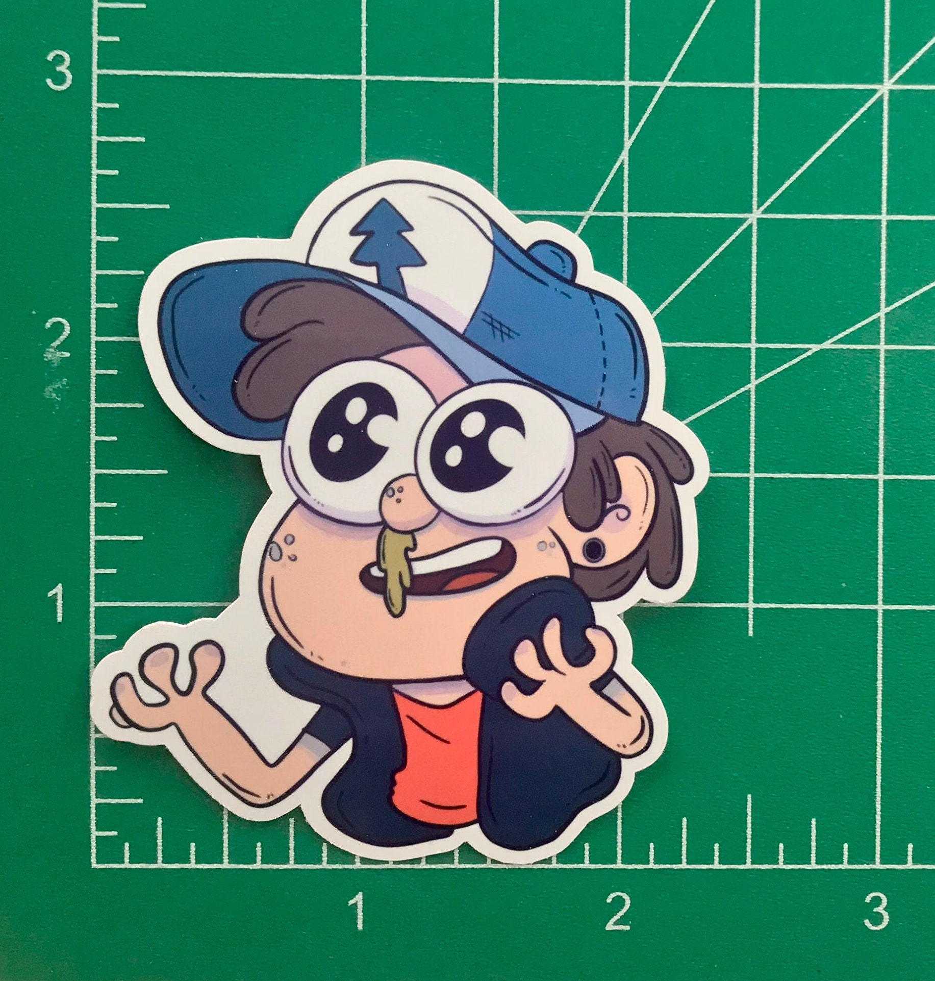 Dipper Vinyl Sticker - Etsy