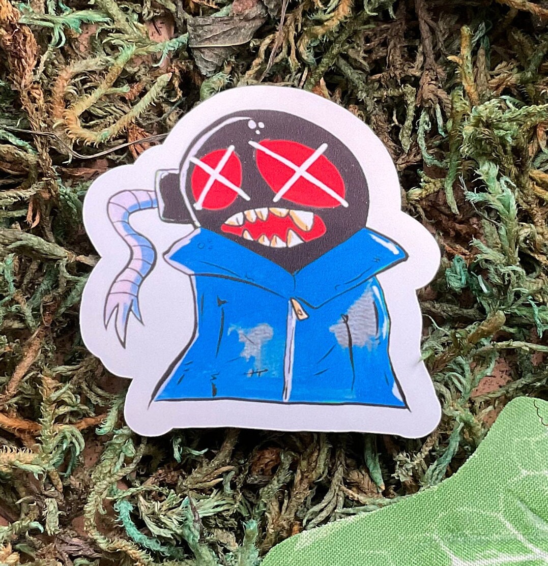 FNF Blastic Whitty Vinyl Sticker - Etsy