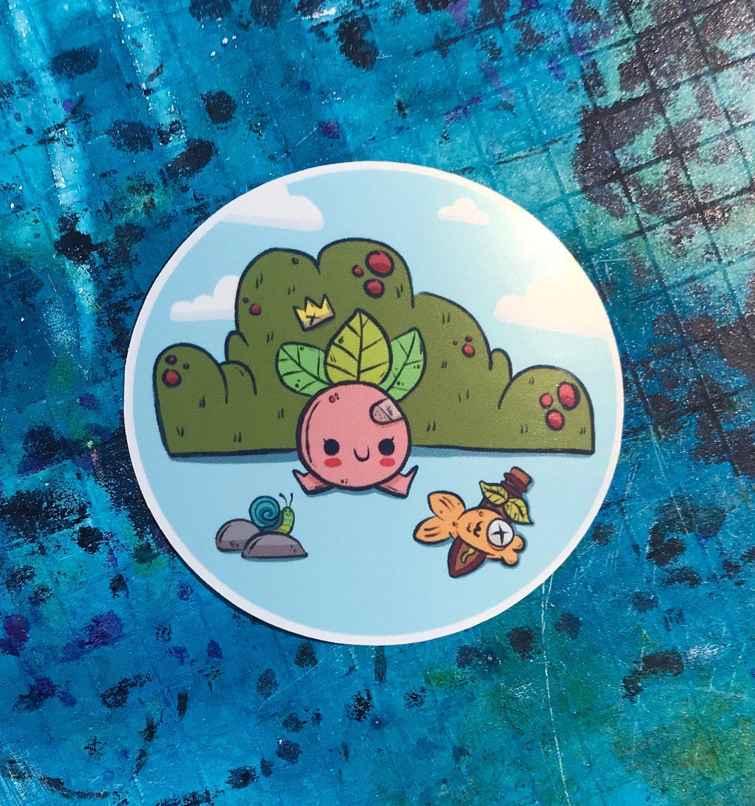 Turnip Boy Vinyl Sticker - Etsy