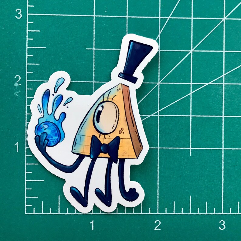 Bill Cipher Vinyl Sticker - Etsy