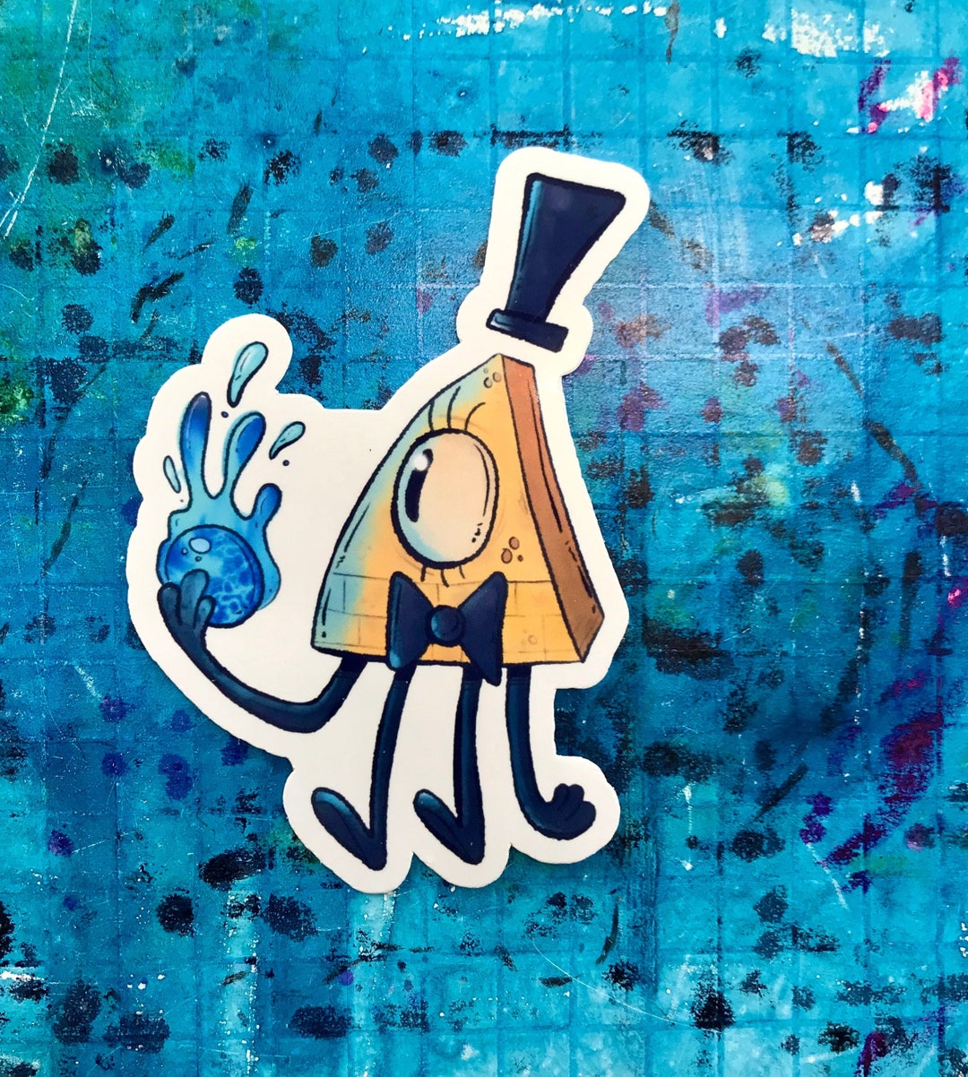 Bill Cipher Vinyl Sticker - Etsy