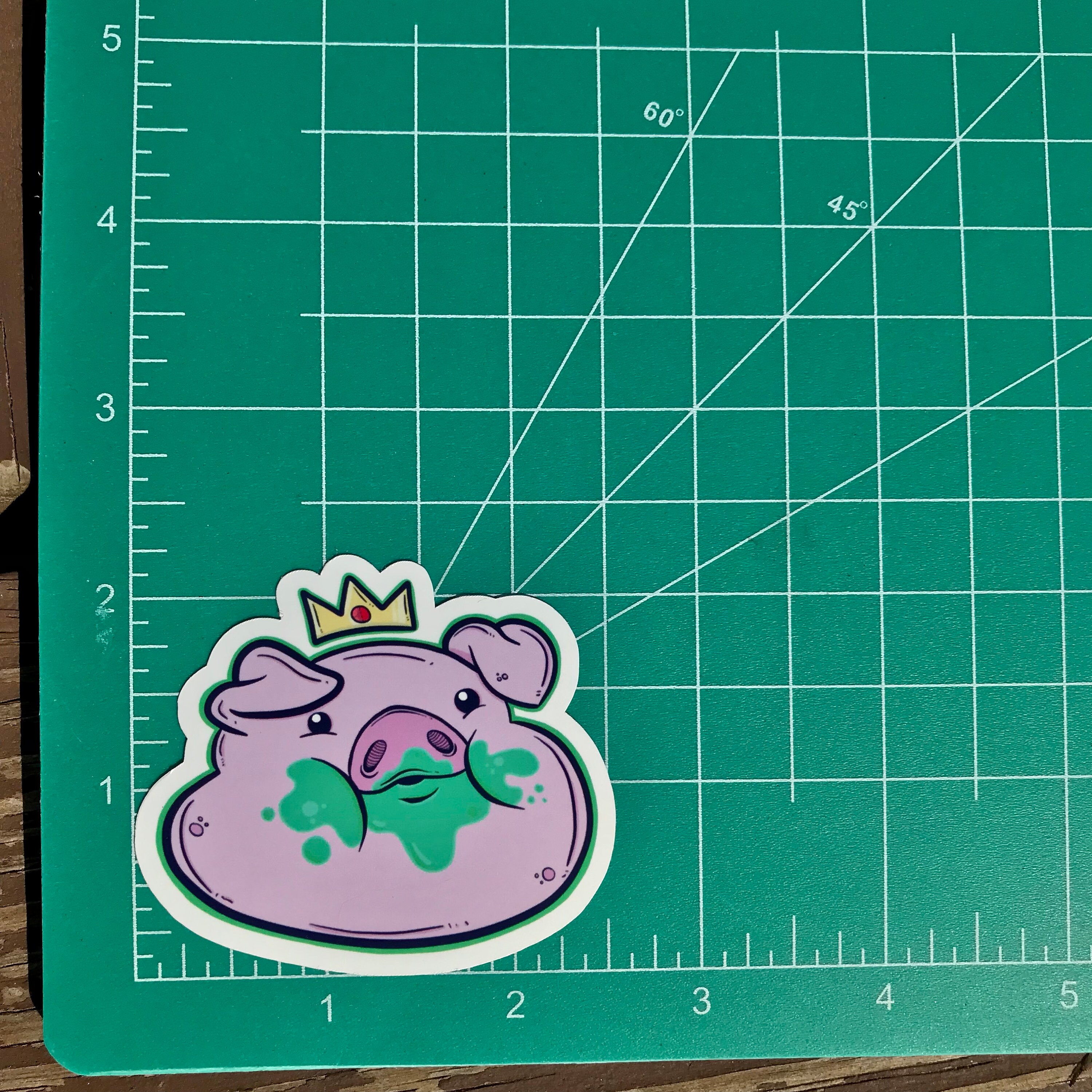 Waddles Vinyl Sticker - Etsy