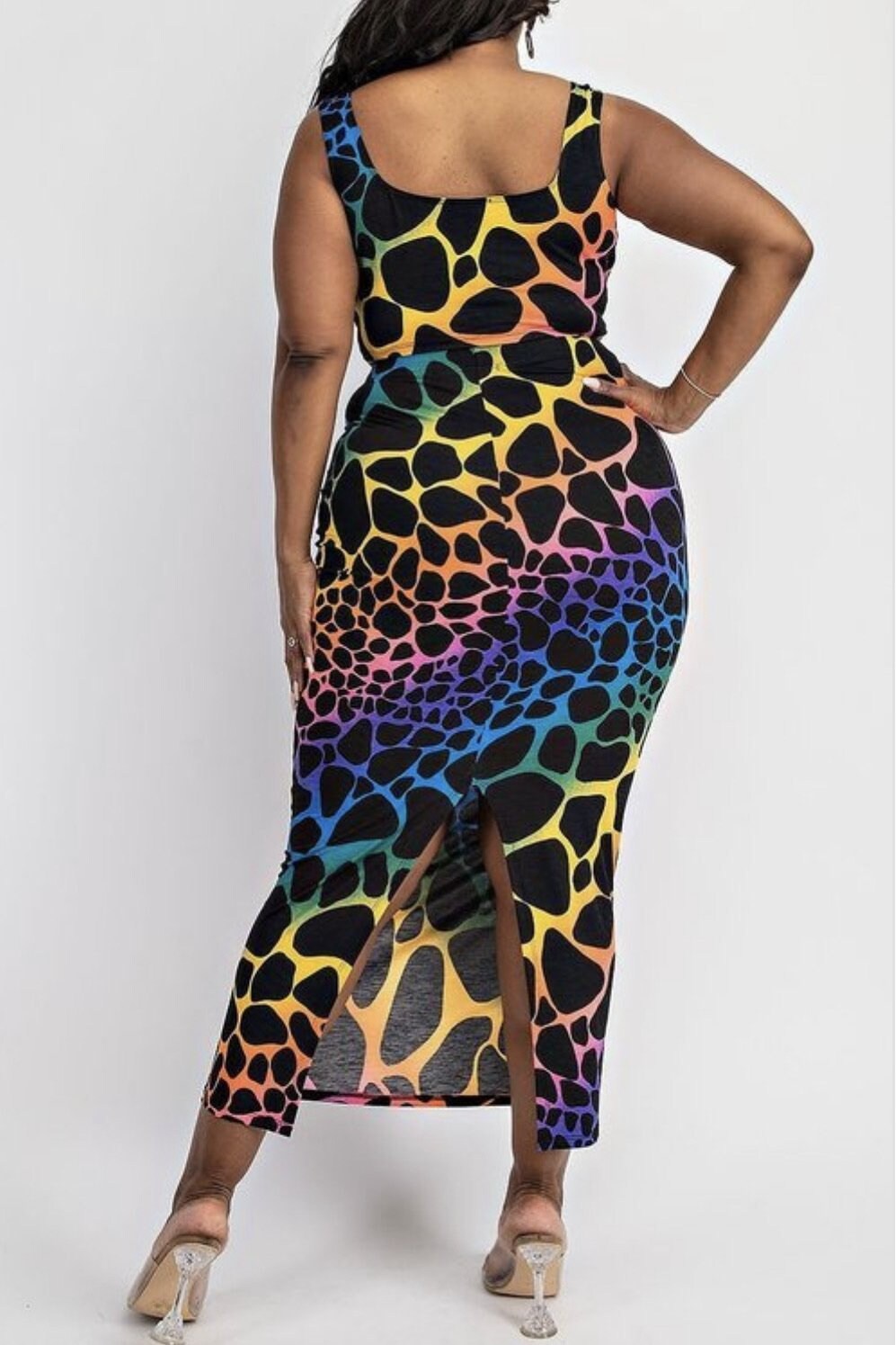 Multi-color Skirt Set - Etsy