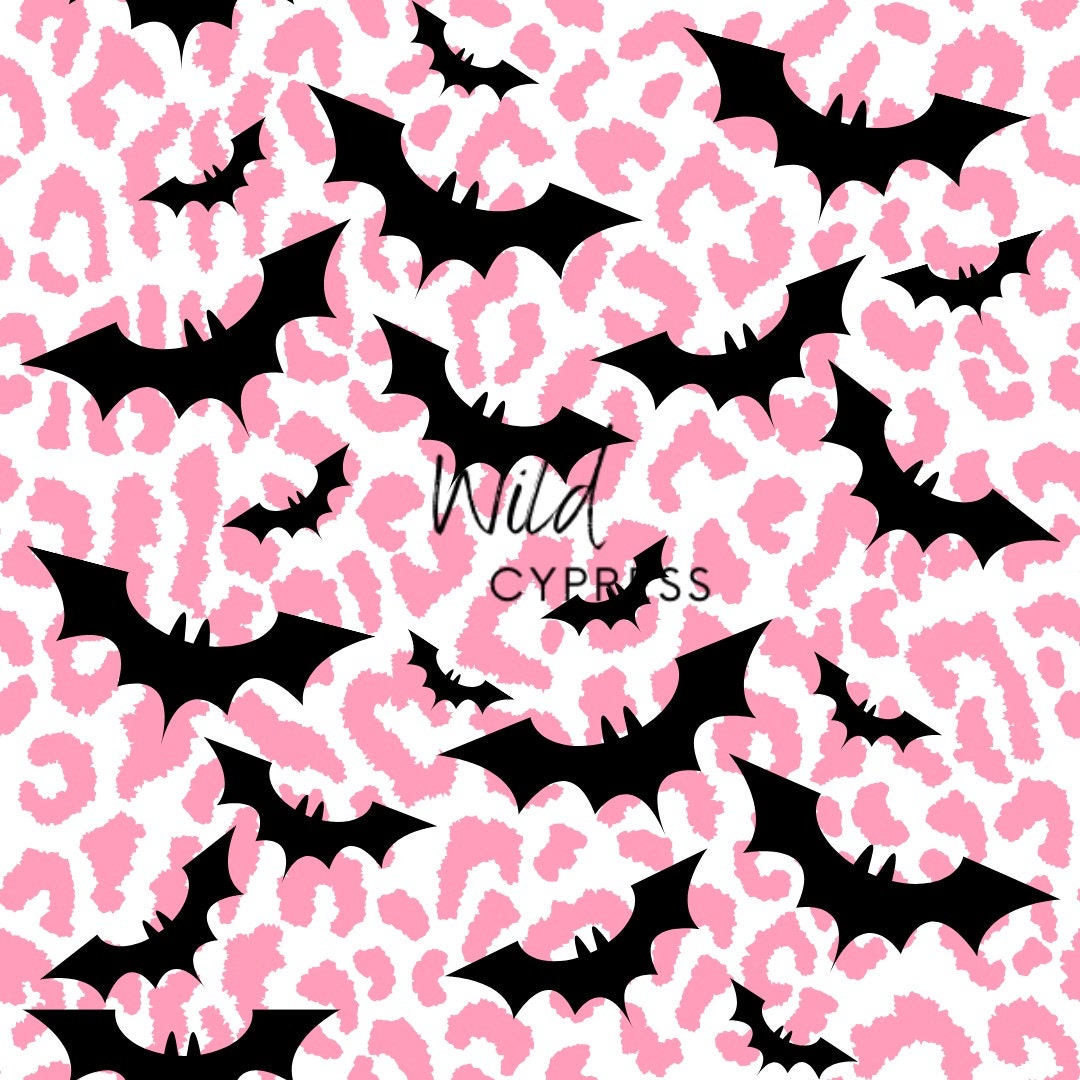 Pink Bats Seamless File *digital Download Only* - Etsy