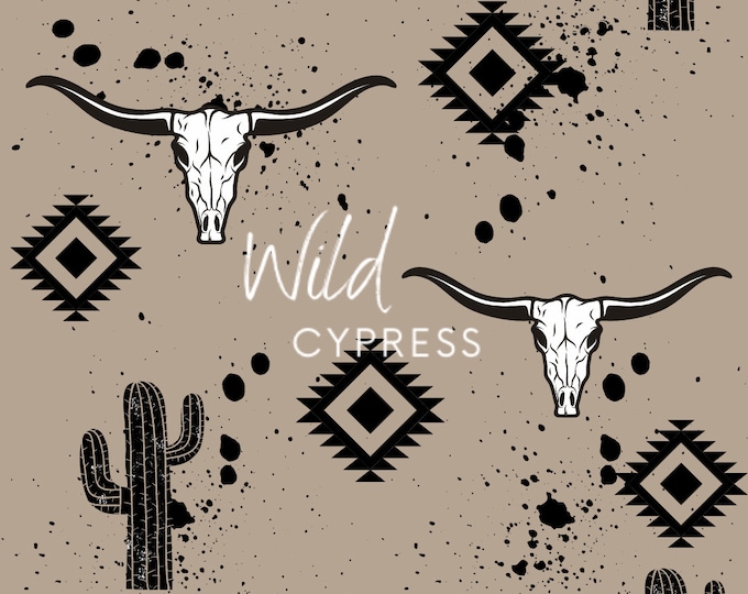 Western Bull digital Download Only - Etsy