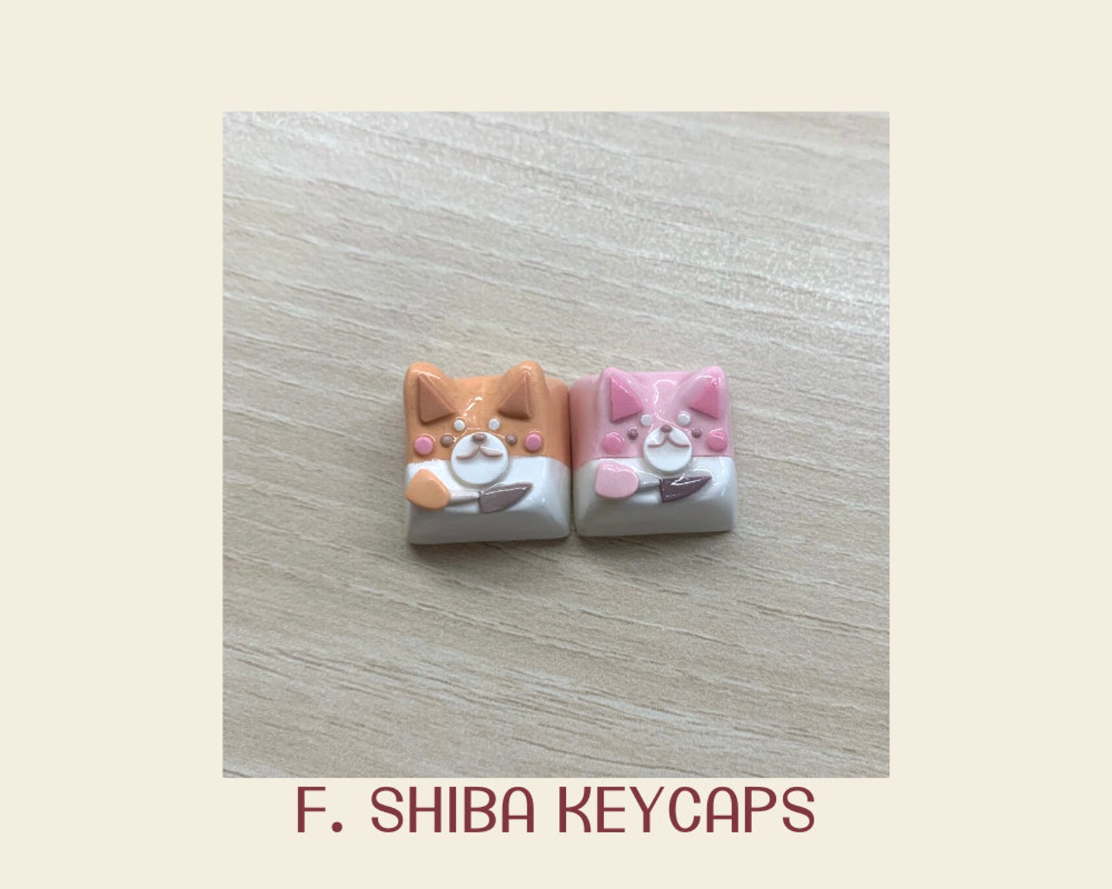 Couple Keycap Sets Matching Gift Artisan Keys for Mech Keyboard Custom ...