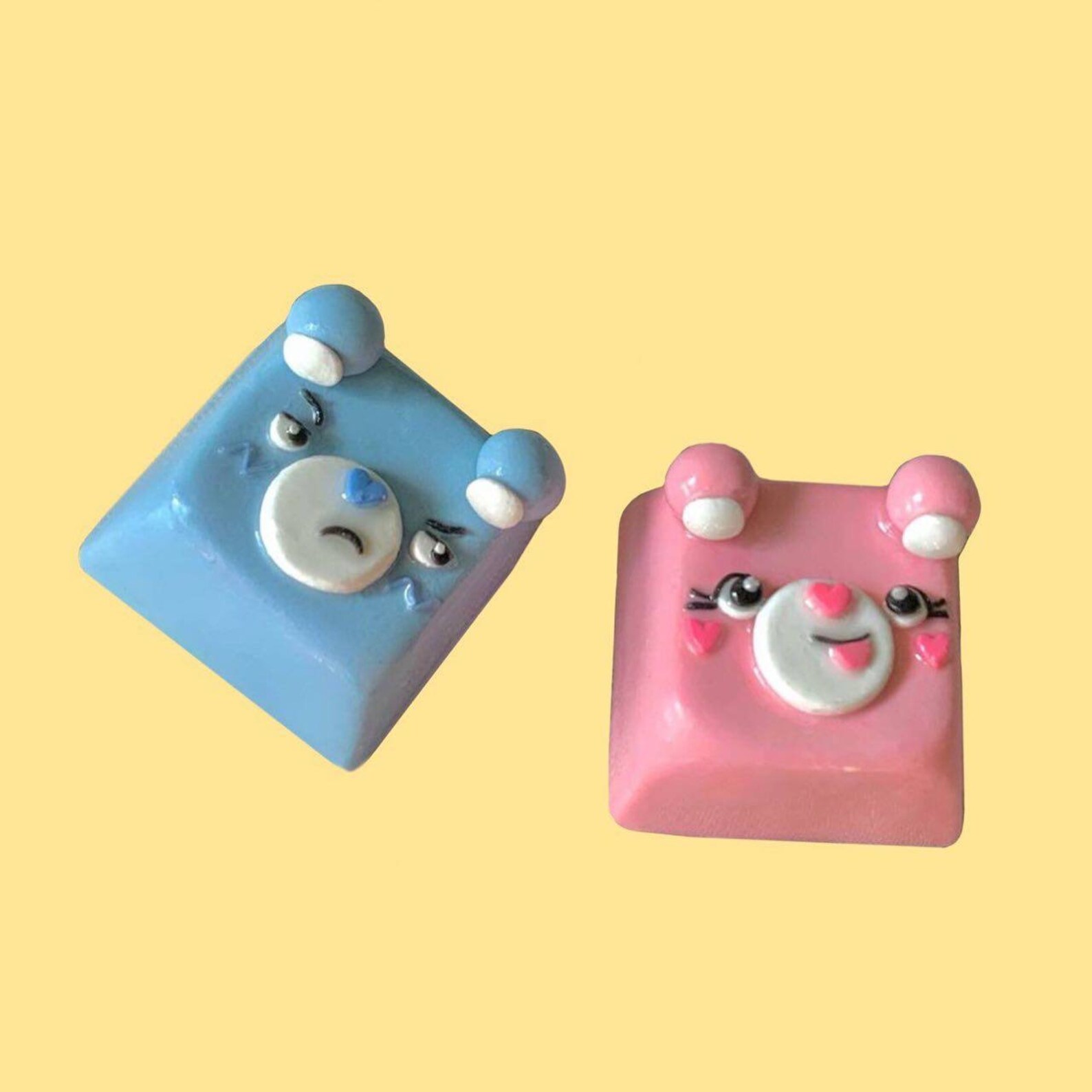 Care Bear Artisan Keycap | Cute Keycap Set Custom XDA Profile | Animal ...