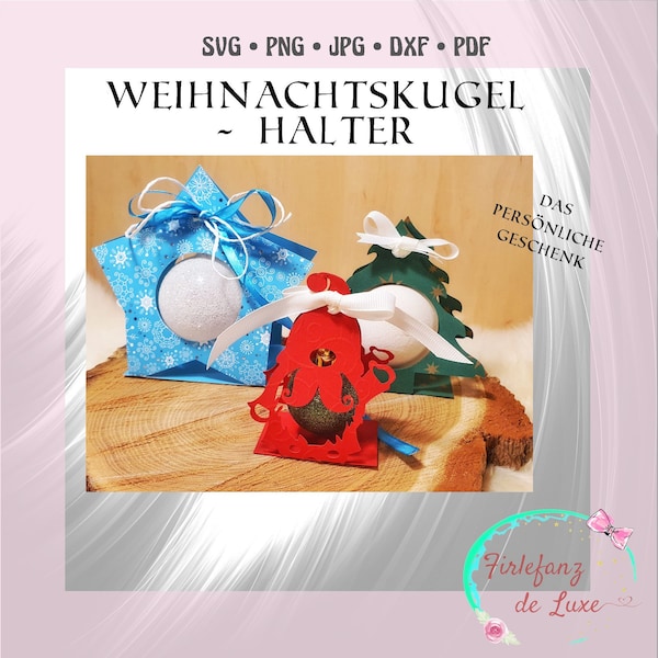 Plotterdatei weihnachtskugel - Etsy.de