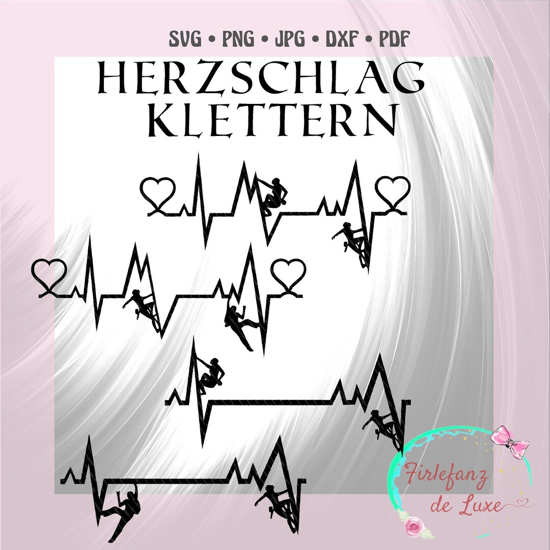 Herzschlag Bike, svg, dxf, jpg, png, pdf, Plotterdatei - Etsy.de