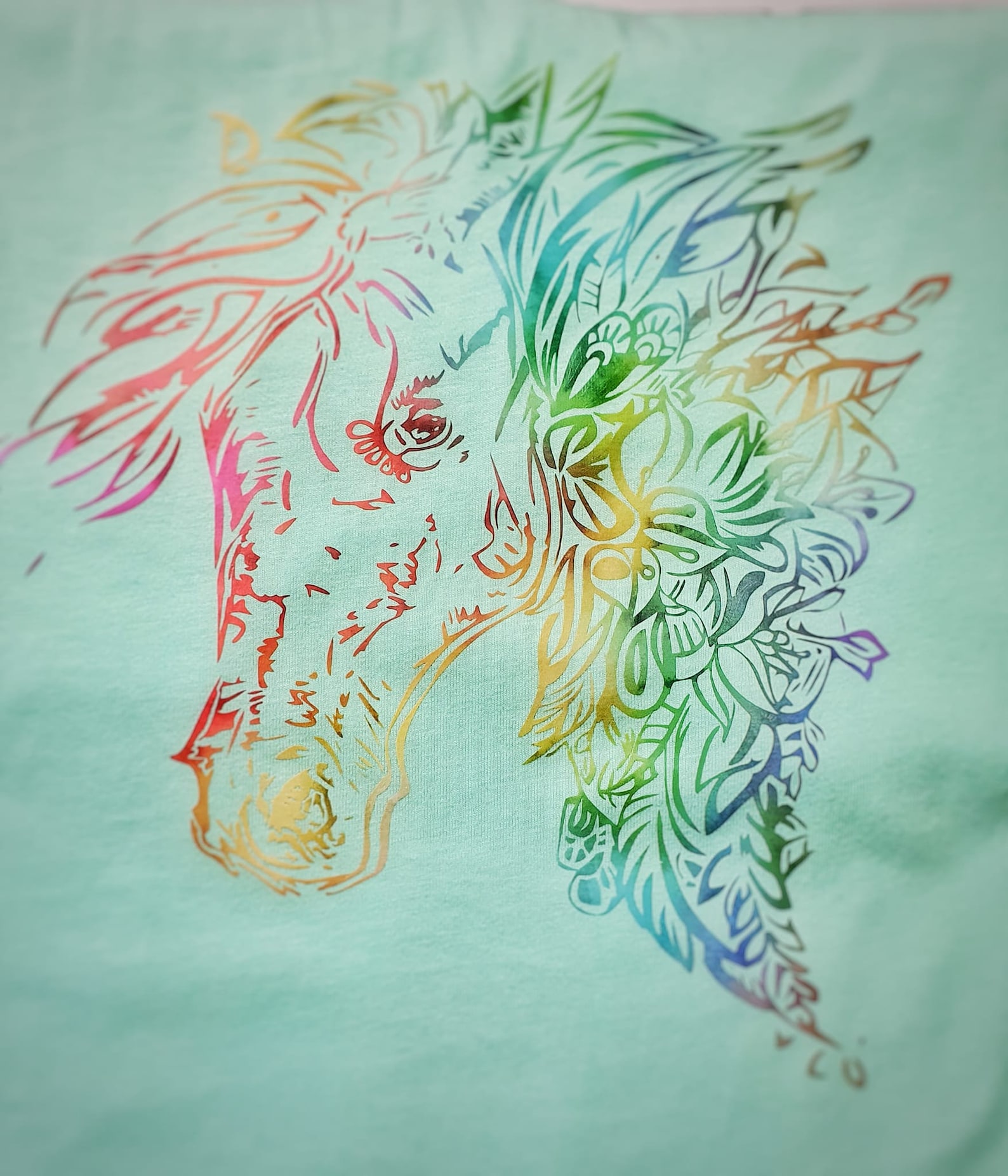 Boho Pferd, Pferdeliebe ,svg, png, pdf, dxf, Plotterdatei ...