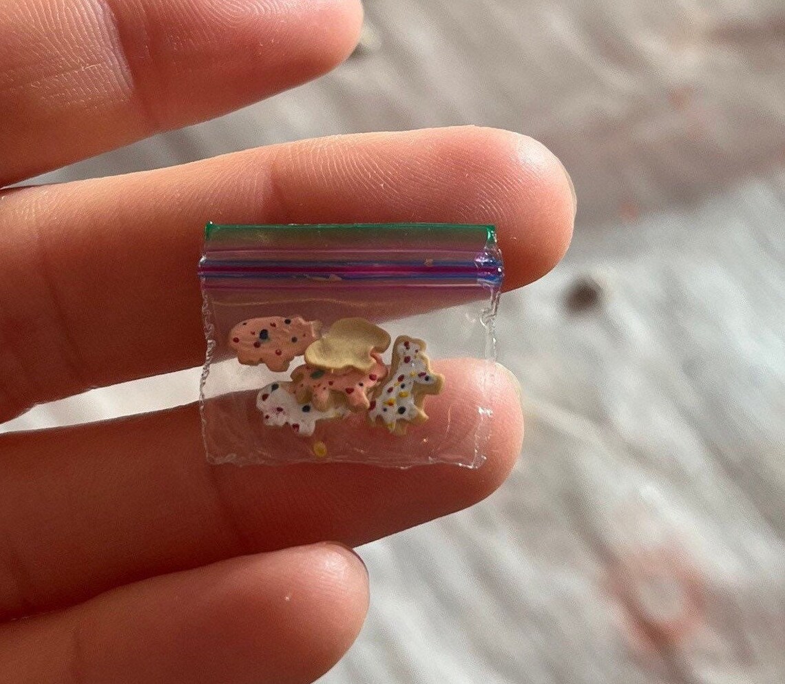 Miniature Animal Crackers (1:12 Scale) - Etsy