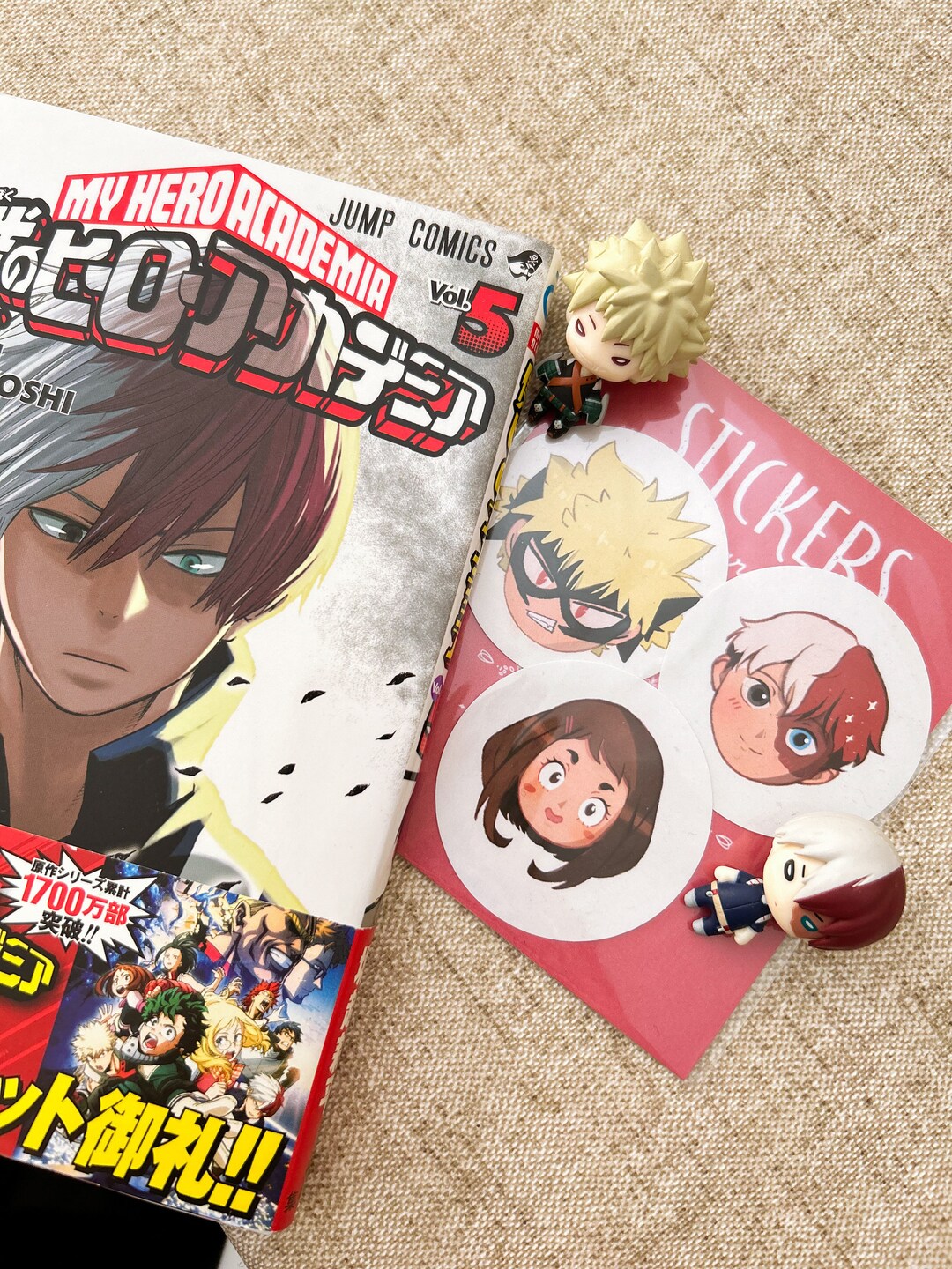 BNHA Stickers - Etsy