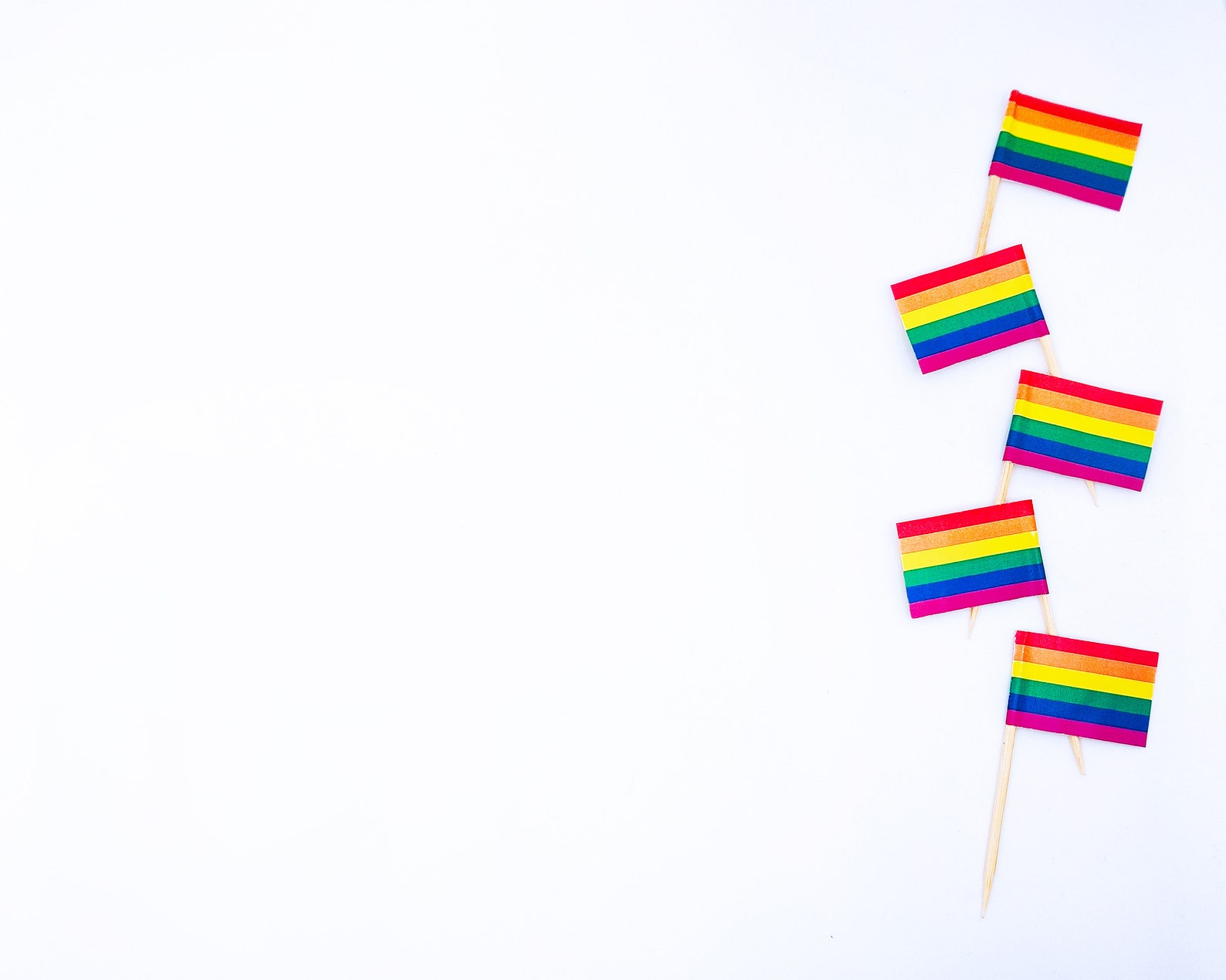 Mini Pride Flag Pride Cupcake Toppers Pride Party Rainbow - Etsy