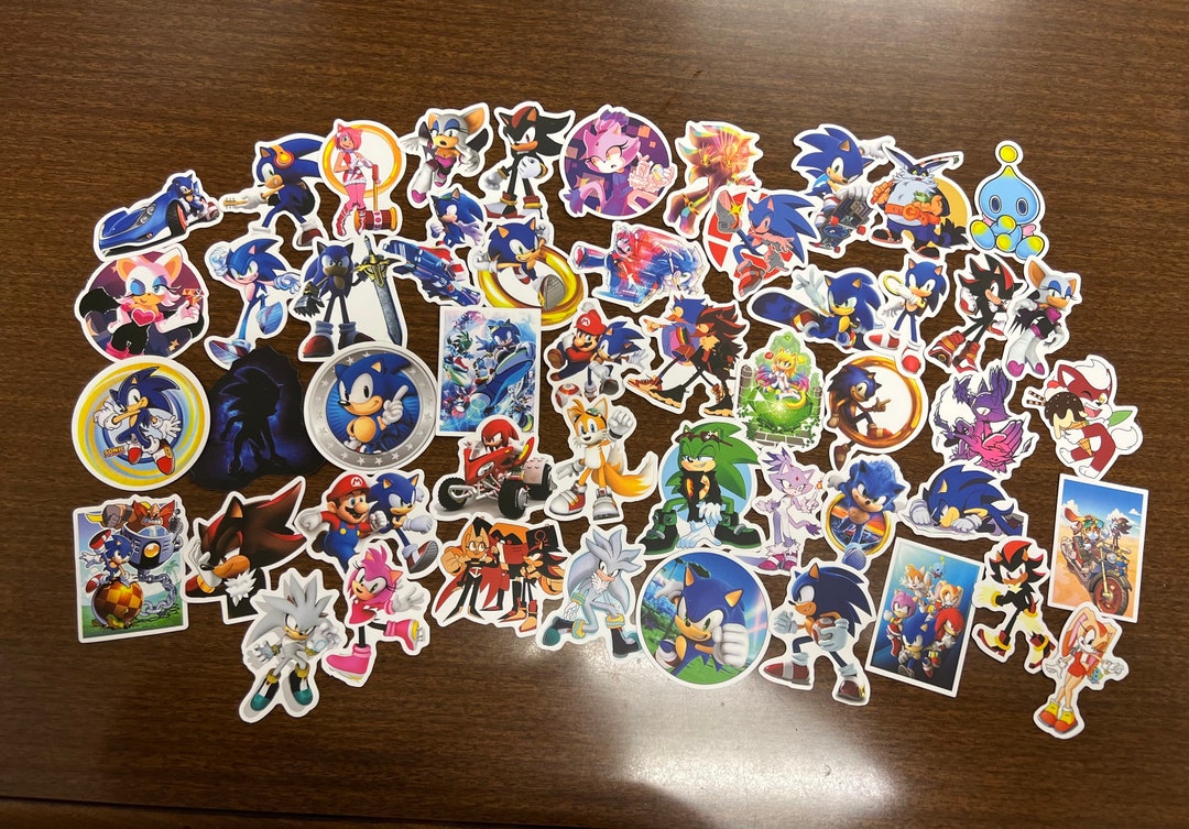 Sonic the Hedgehog Variety Sticker Pack - Etsy