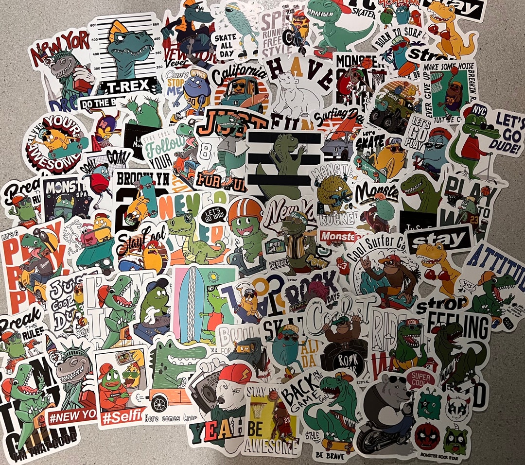 Fun Kids Sticker Pack - Etsy