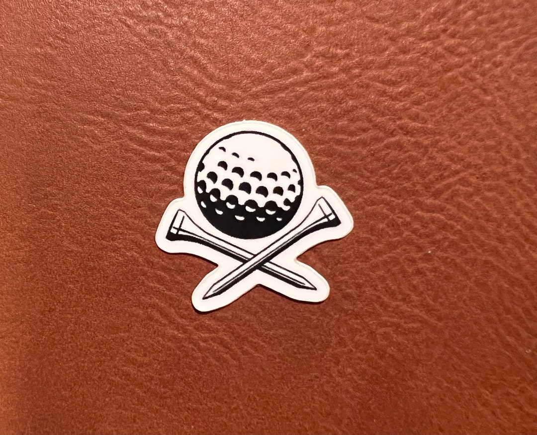 Golf Sticker Mini Sticker - Etsy
