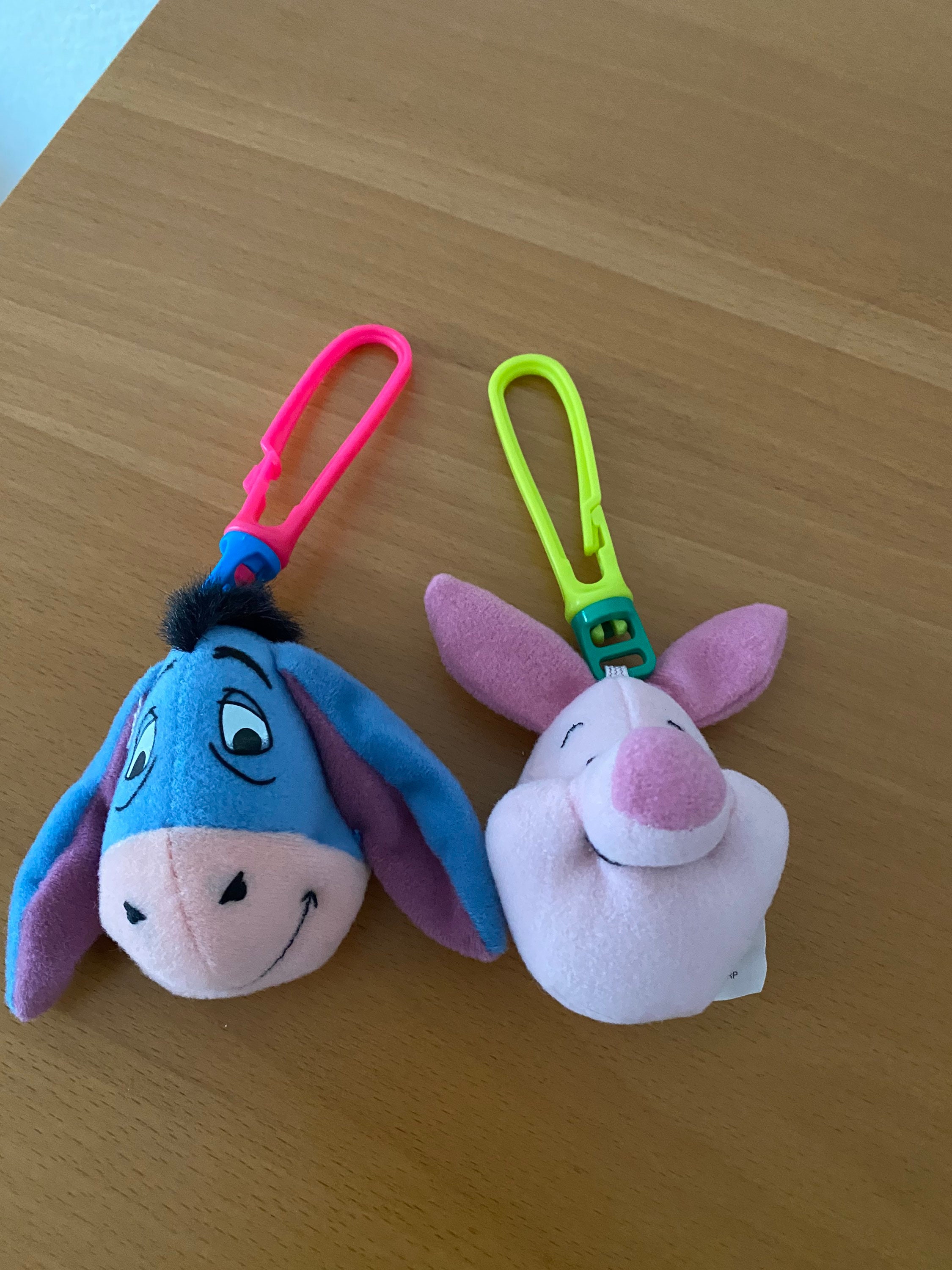 Set of 8 Vintage Winnie the Pooh Happy Meal Keychains From Mcdonalds - Etsy