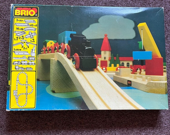 Vintage Brio Train Set-complete Set in Original Box-3145/31404/45 - Etsy