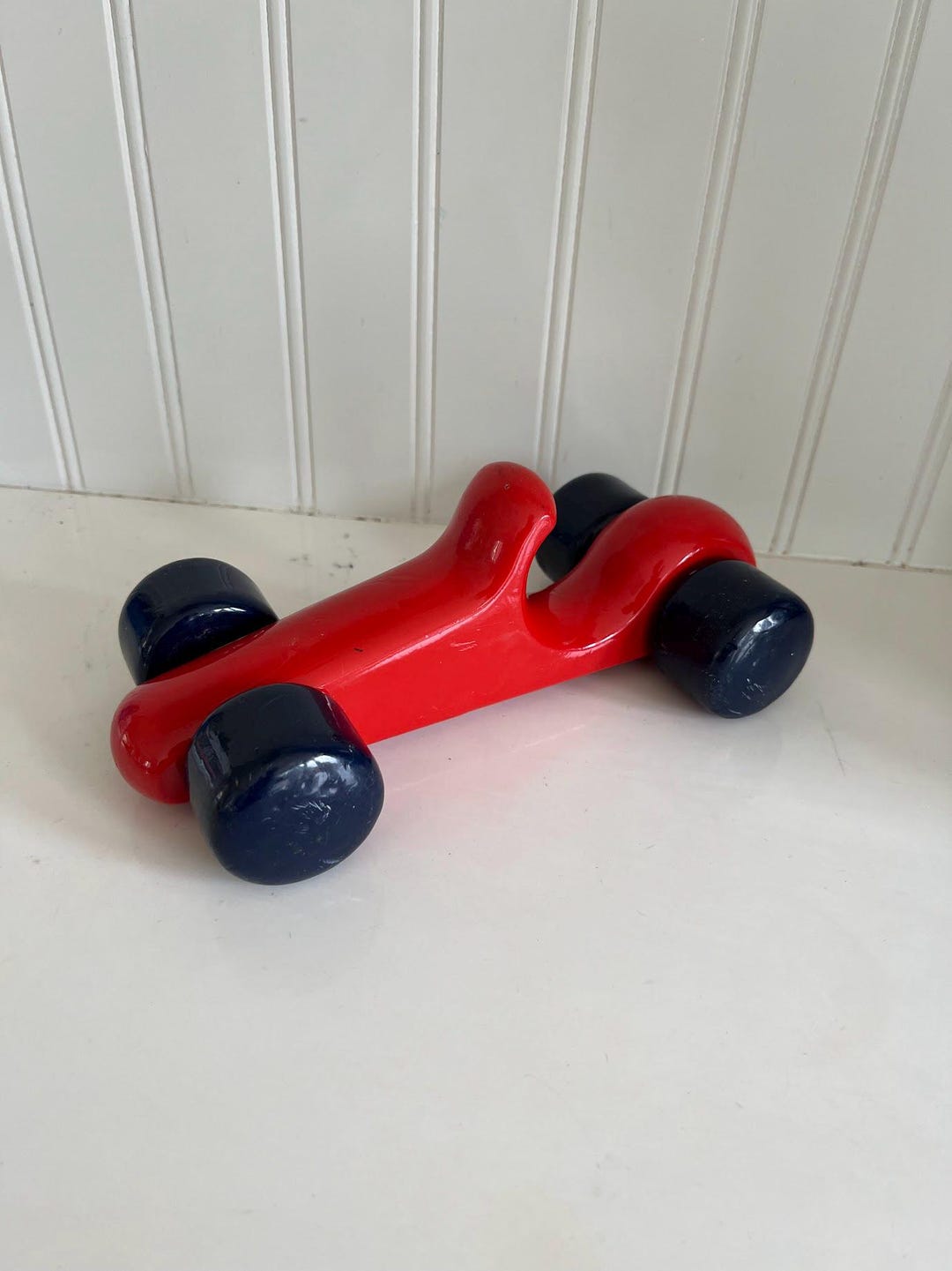 Vintage Race Car Toy - Etsy