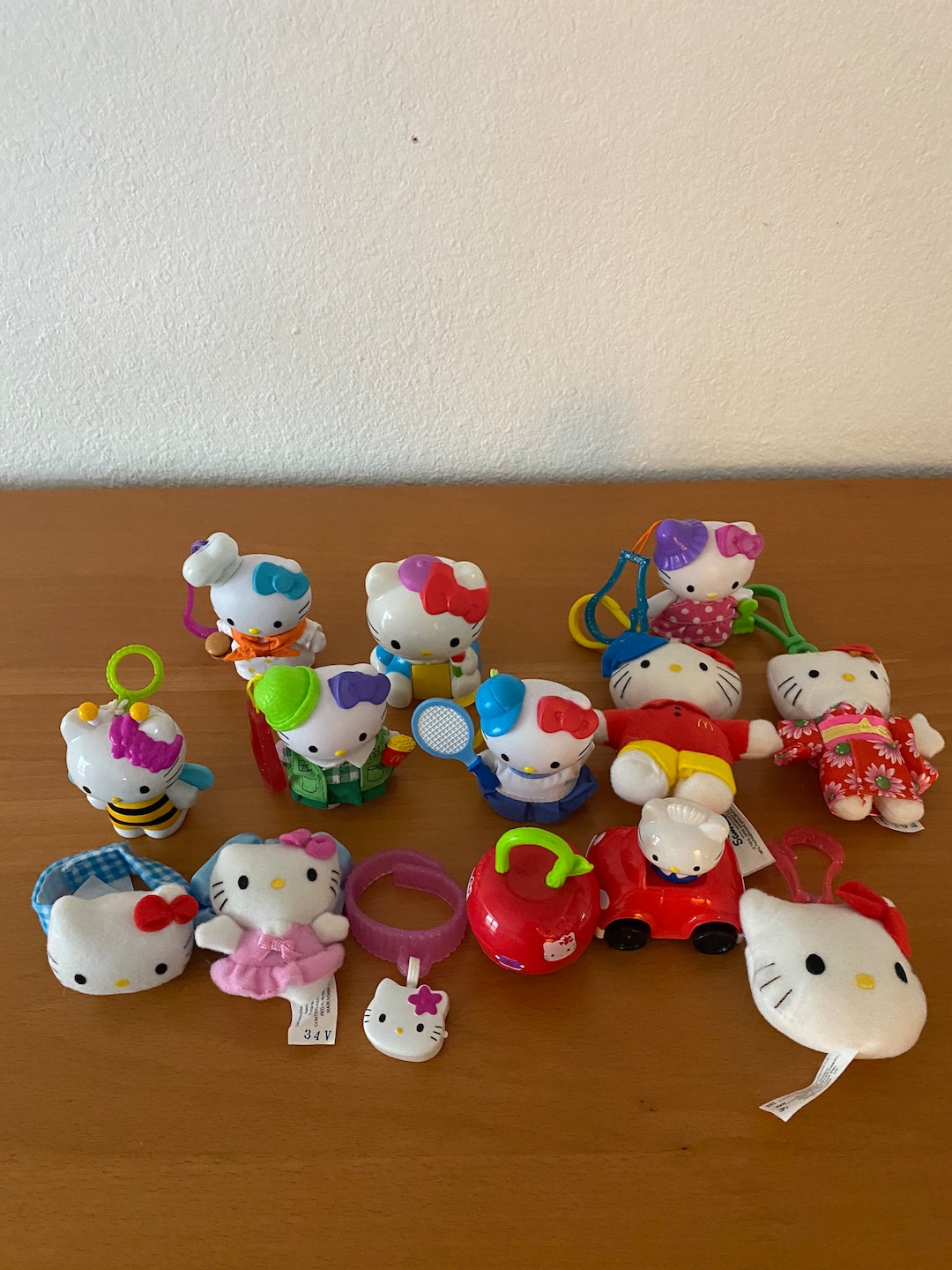 Lot of 14 Hello Kitty Happy Meal Toys From Mcdonalds in 2000 - Etsy