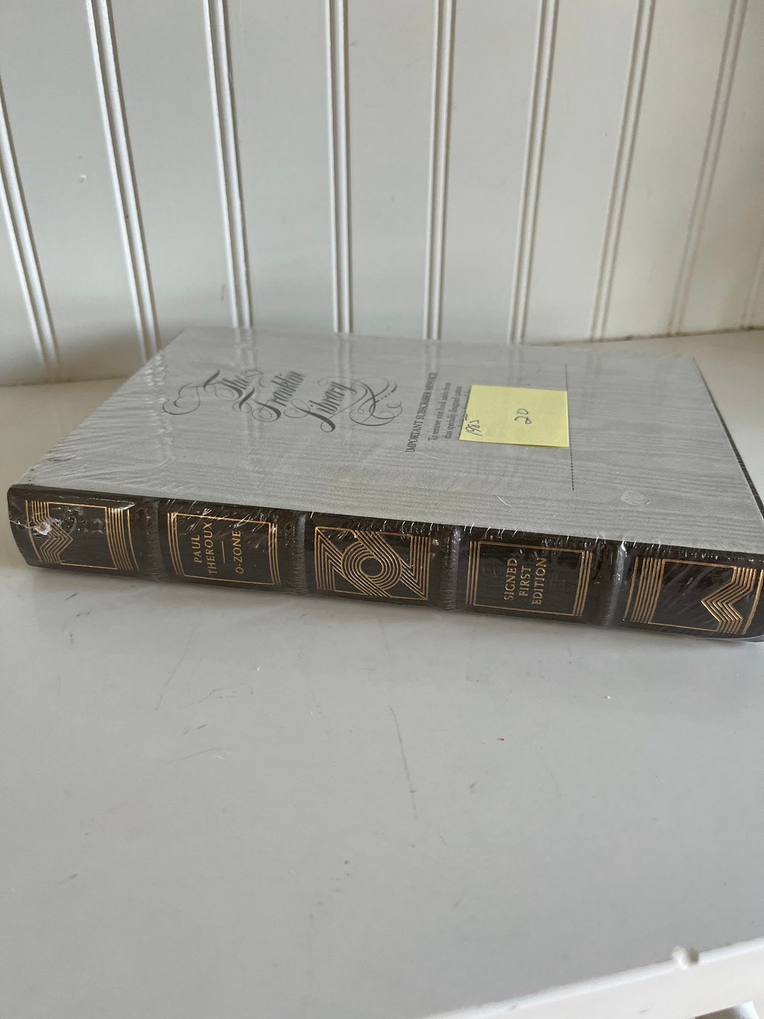 Vintage Franklin Mint Leather-bound Book-o-zone-signed First Edition - Etsy