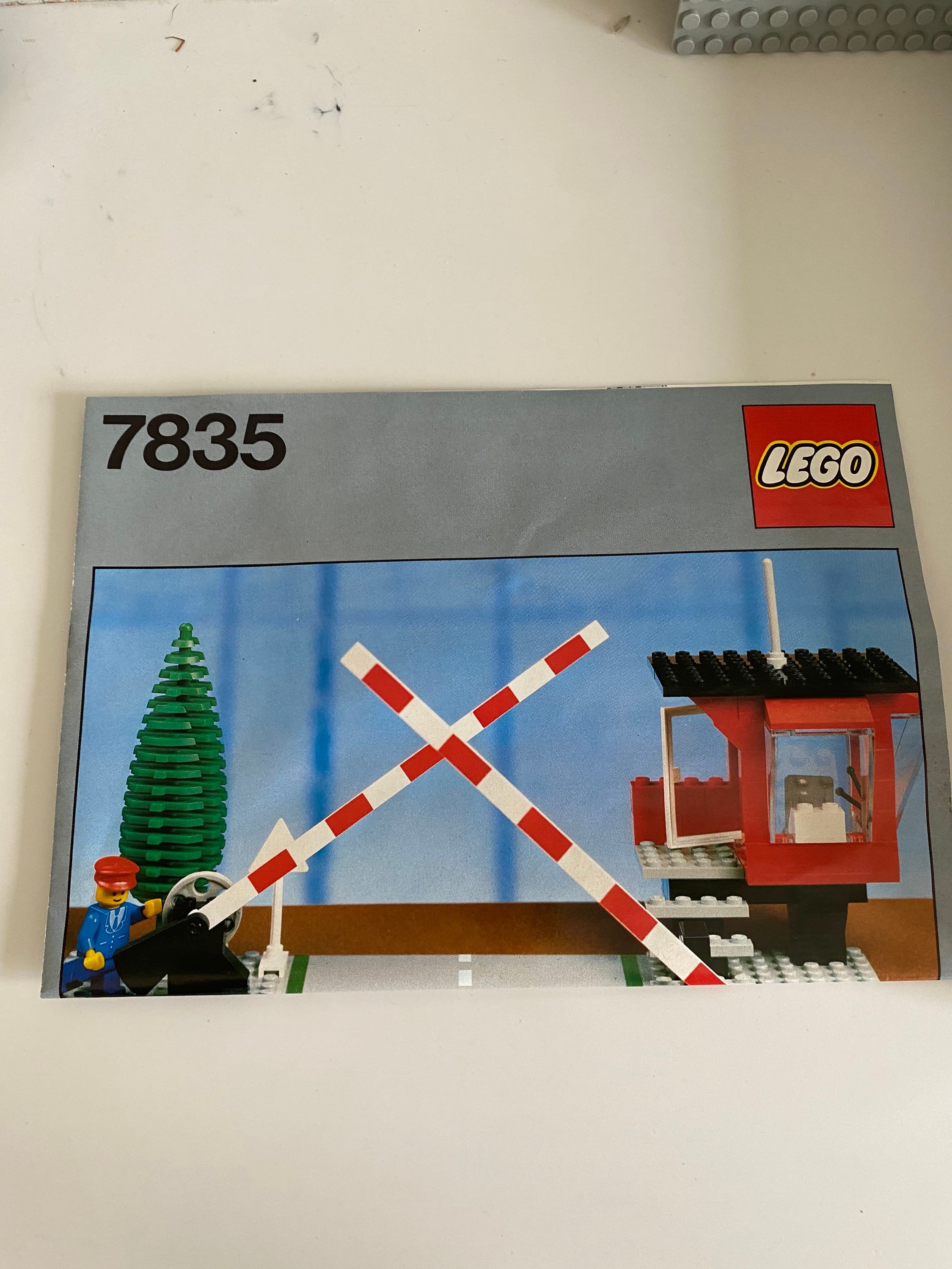 Lego Set 7835-manual Road Crossing - Etsy
