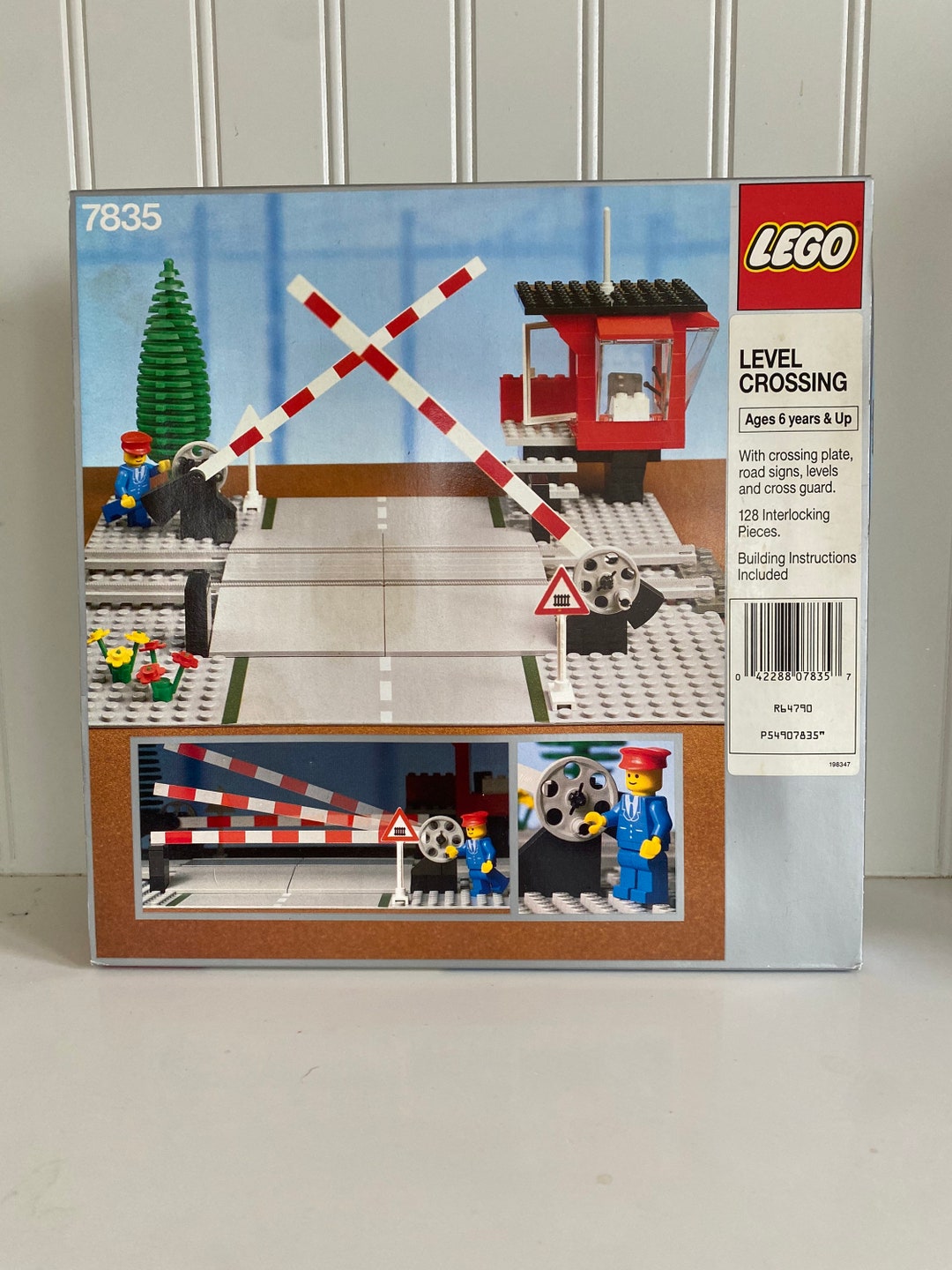 Lego Set 7835-manual Road Crossing - Etsy
