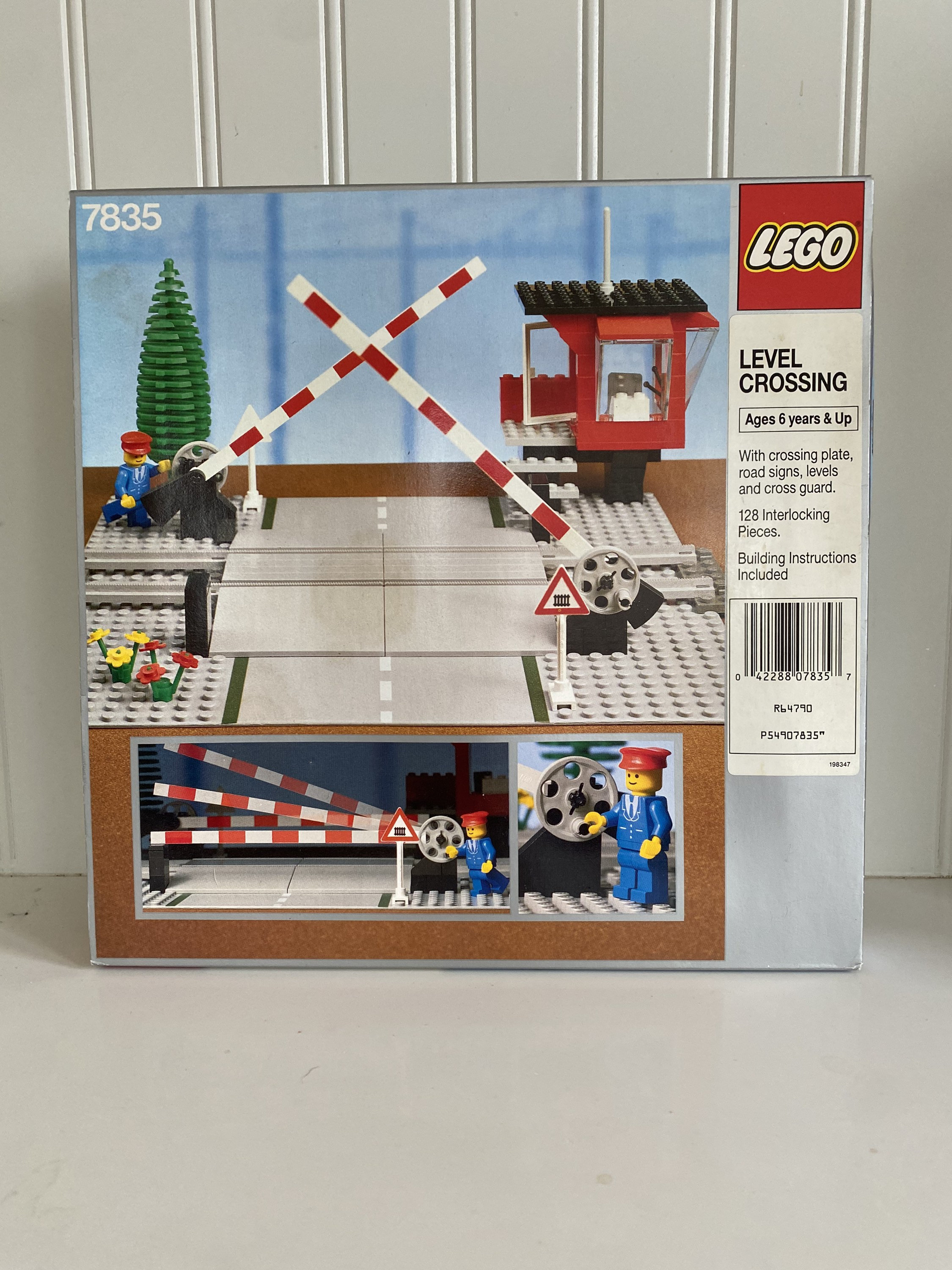 Lego Set 7835-manual Road Crossing - Etsy