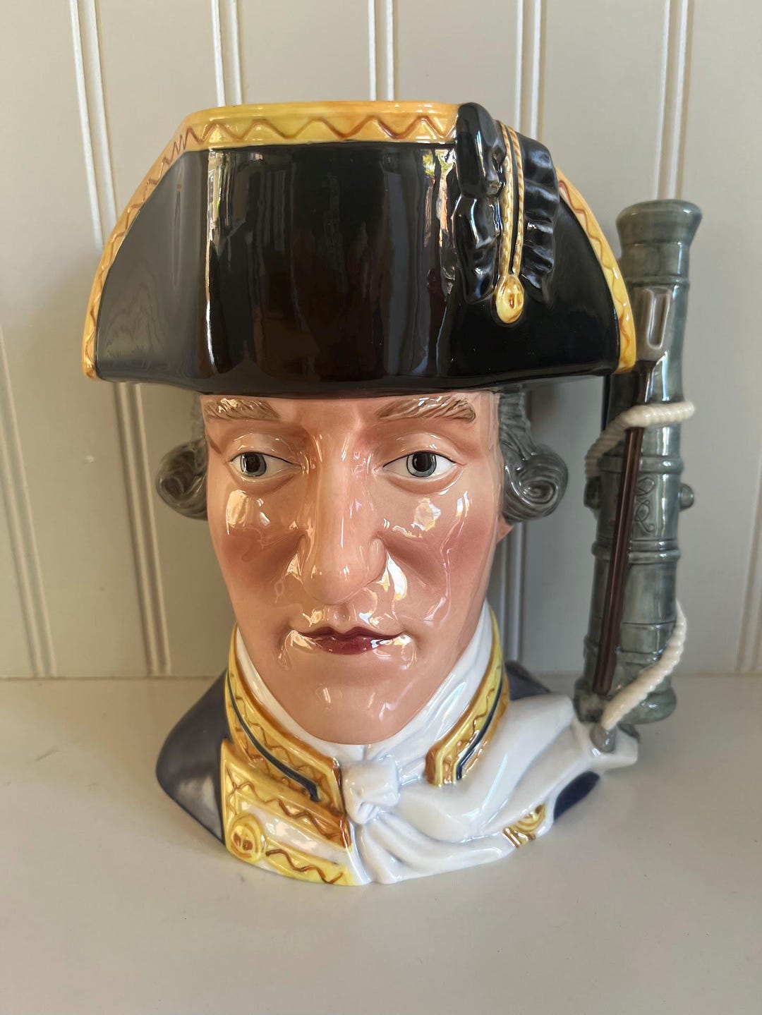 Vintage Toby Mug-admiral Lord Hood - Etsy
