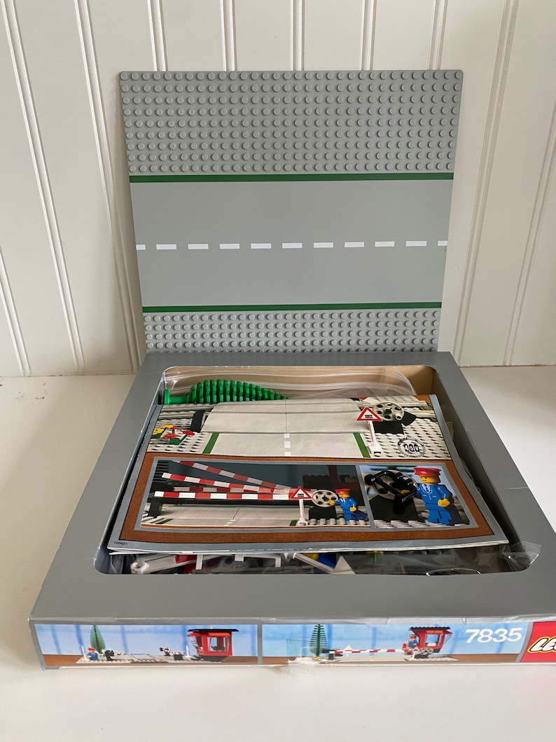 Lego Set 7835-manual Road Crossing - Etsy