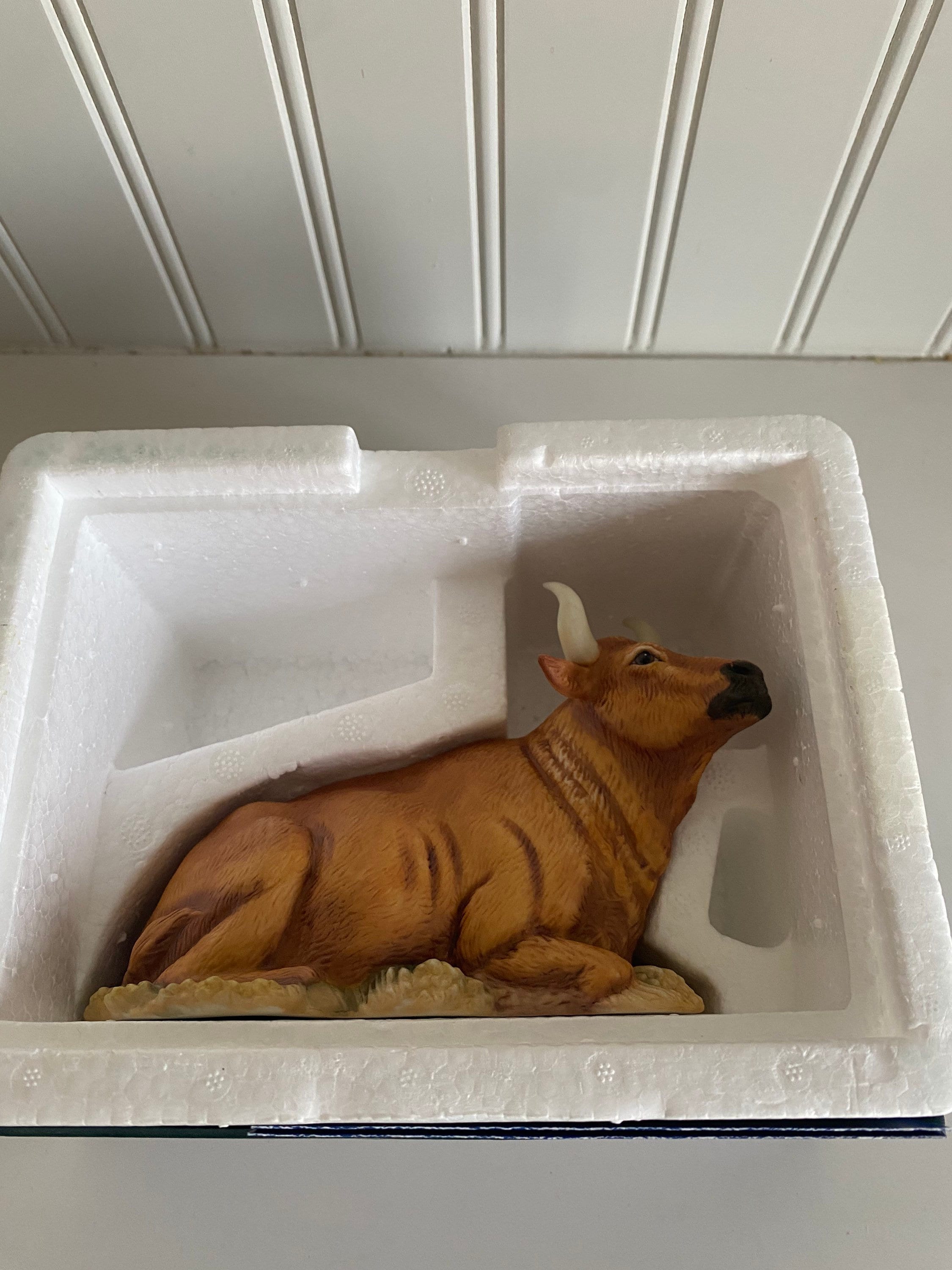 Franklin Mint Nativity Cow by Gianni Benvenuti-comes in Original ...