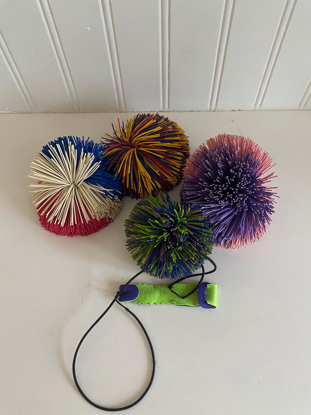 Set of 4 Vintage Koosh Balls - Etsy
