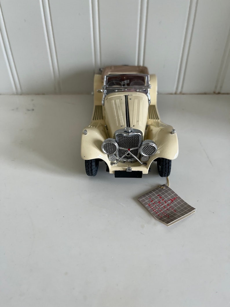 Vintage Franklin Mint Die Cast Car: the Jaguar SS-100 - Etsy