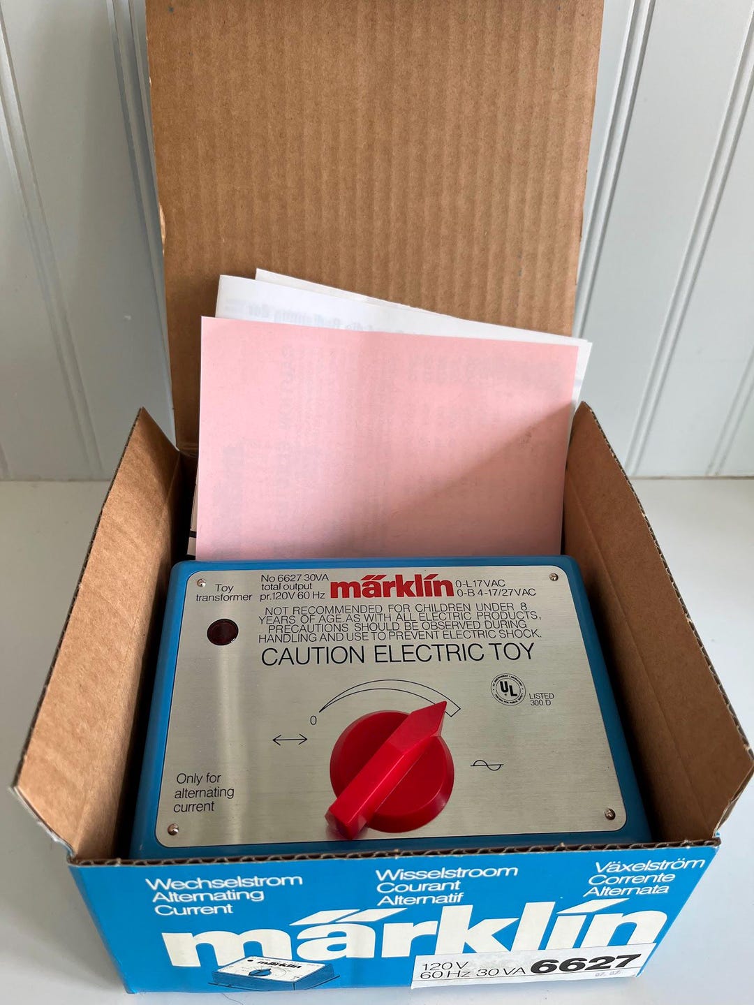 Marklin Train Transformer-6627-alternating Current - Etsy