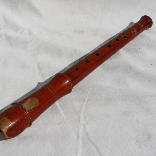Wooden Flute - Etsy