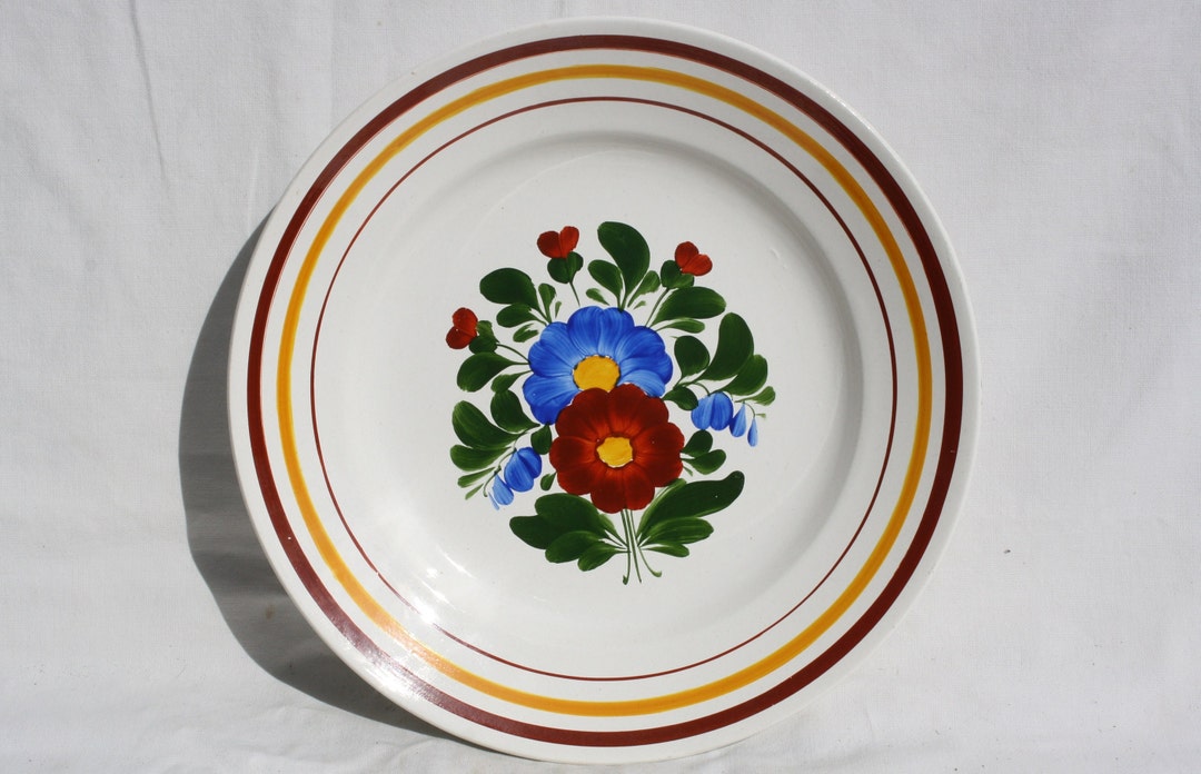 Traditional Hungarian Ceramic Plate Hungarian Pottery Folk - Etsy