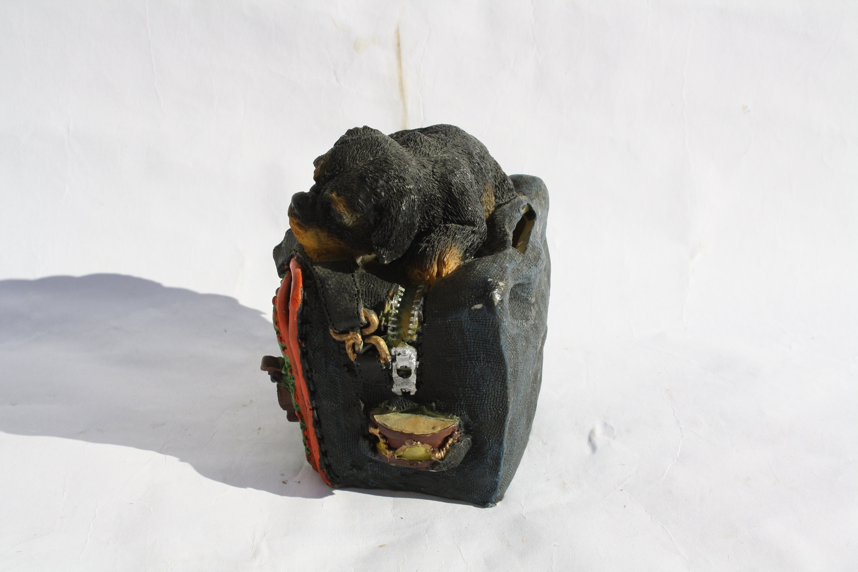 Hungarian Dog Money Box Piggy Bank, Ceramic Folk Dog Piggy Bank - Etsy