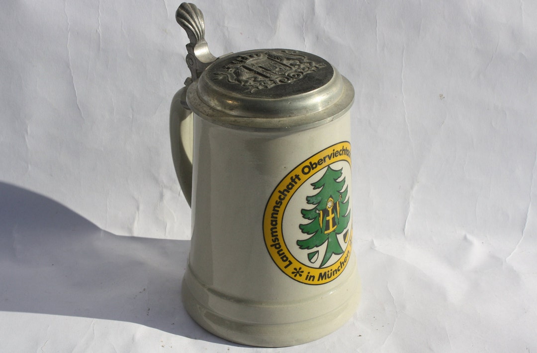 Vintage German Stoneware Traditional Beer Stein - Etsy