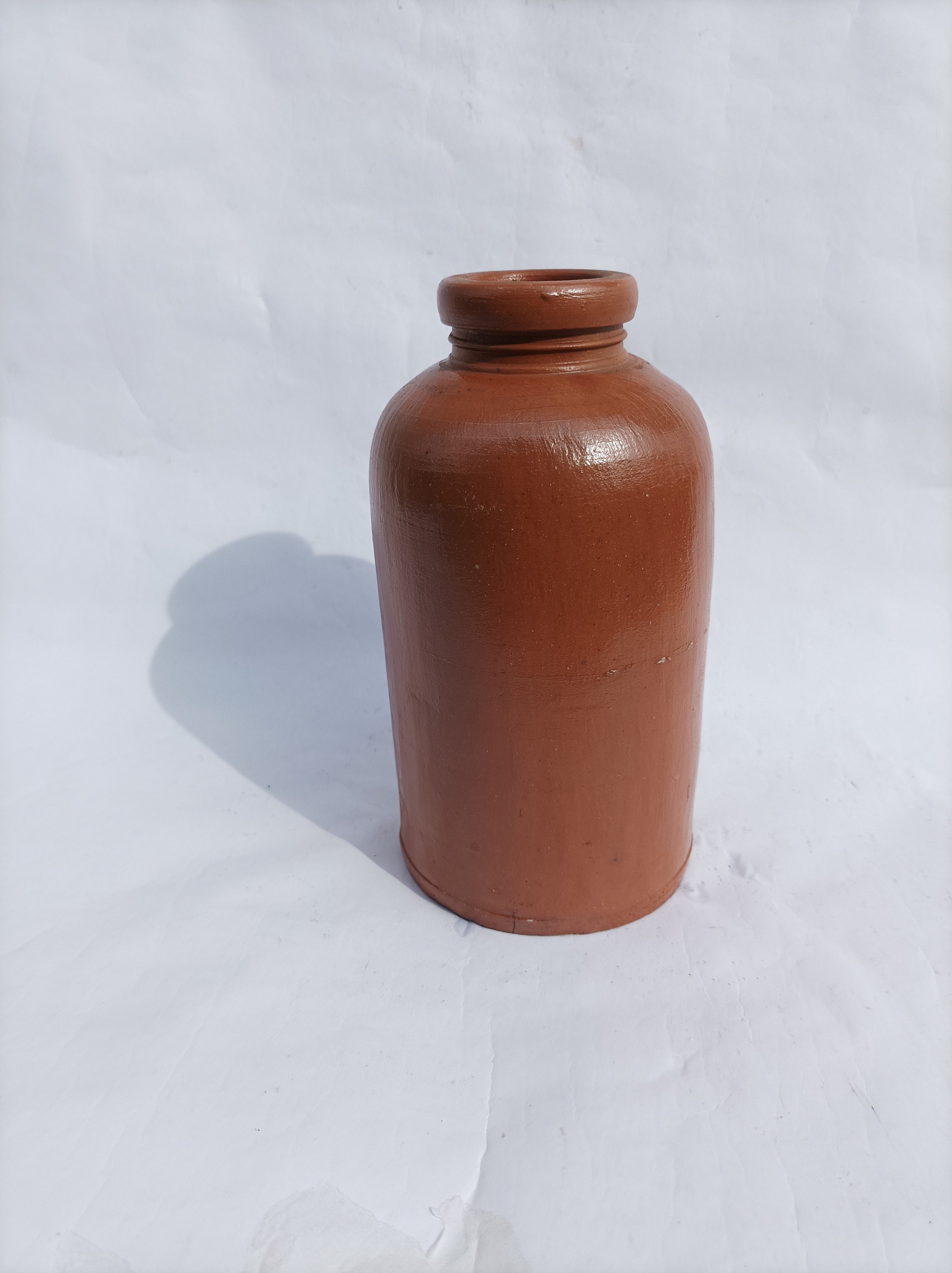 Antique German Salt Glazed Stoneware Water Bottle, Mid 1800's - Etsy