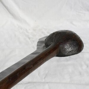 Antique Huge Wooden Handcarved Spoon, Primitive Hand Carved Ladle ...