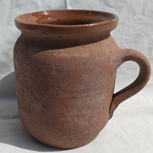 Unglazed Folk Traditional Jam Jar, Folk Jam Bottle, Unglazed ...