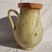 Antique Hungary 19th Century Traditional Jug, Line Decorated Brown Jug ...