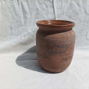 Unglazed Folk Traditional Jam Jar, Folk Jam Bottle, Unglazed ...