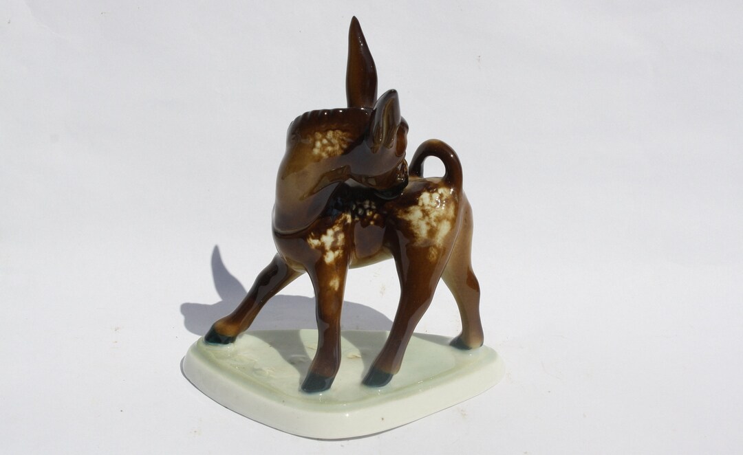 Zsolnay Porcelain Donkey, Home Decoration Knick Knack Figurine - Etsy