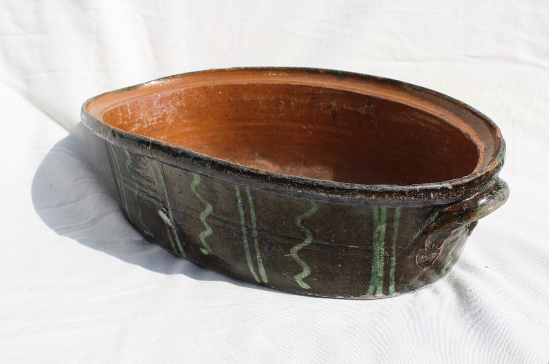 Antique Ceramic Baking Form: 19th Century Kitchen Decor - Etsy